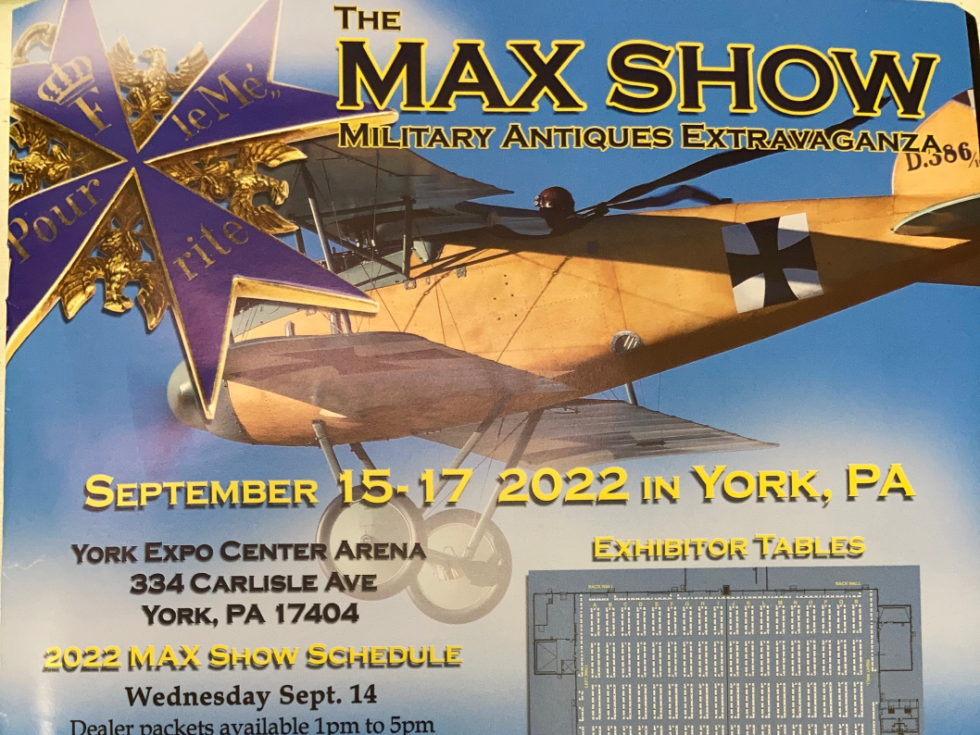 Gearing up for 2022 MAX Show | Military Collector Services