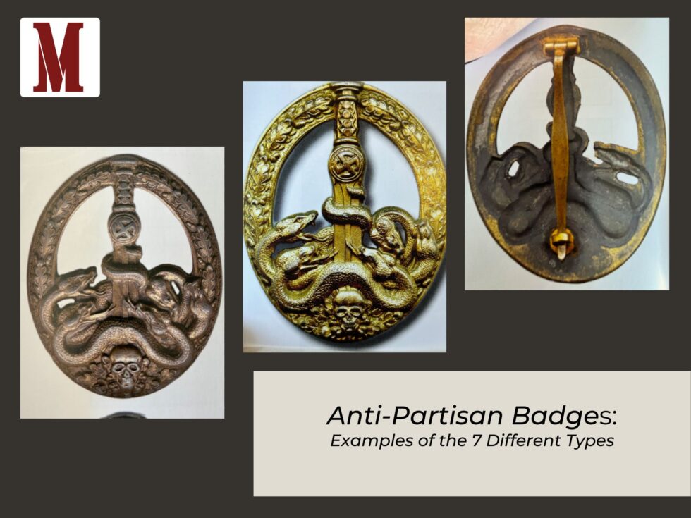 Anti-Partisan Badges: Examples of the 7 Different Types | Military ...